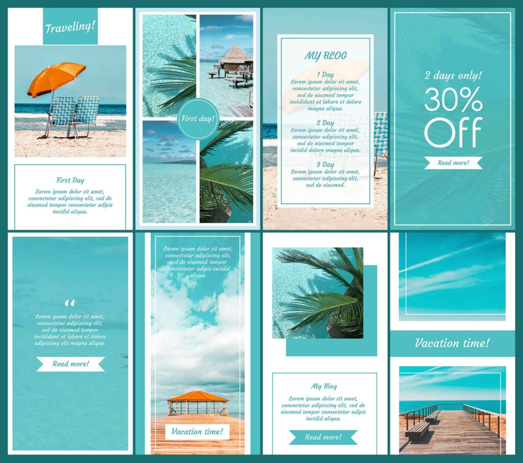 60+ Best Instagram Post & Story Templates 2022 | Design Shack