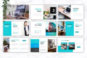 INTENSE Pitch Deck Template | Design Shack