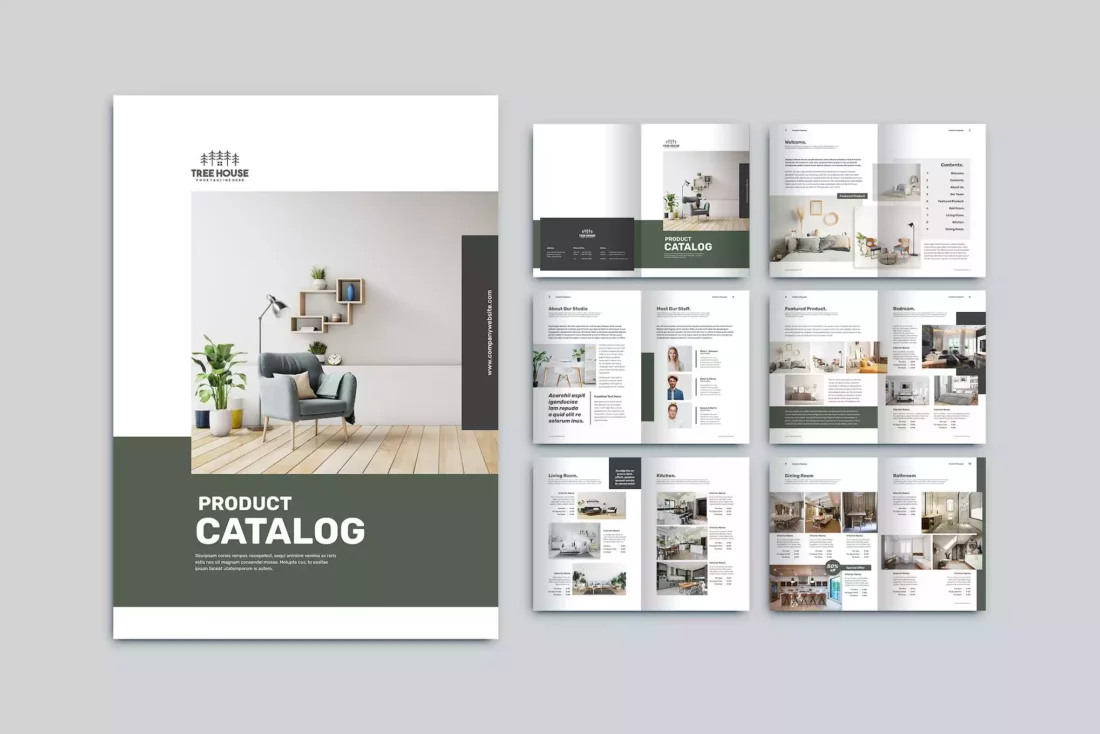 Indesign Interior Design Editable Interior Design Brochure Templates