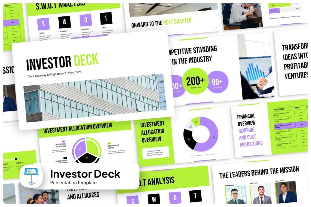 75+ Modern, Premium Keynote Templates | Design Shack