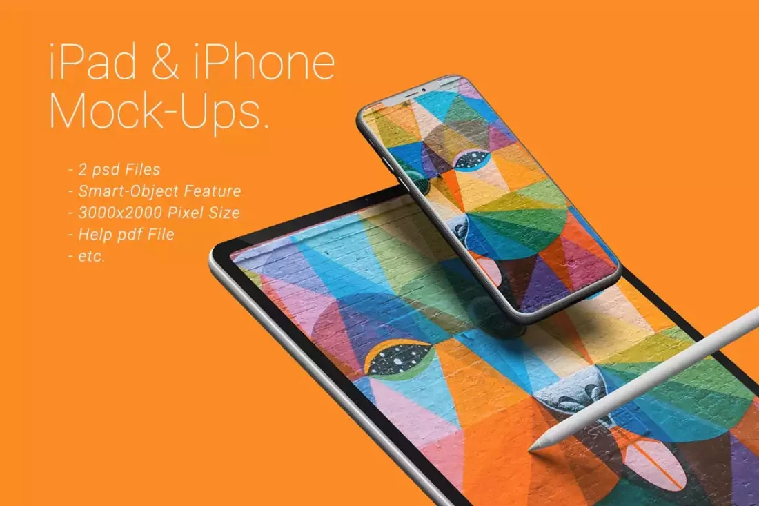 iPad & iPhone Mock-Ups | Design Shack