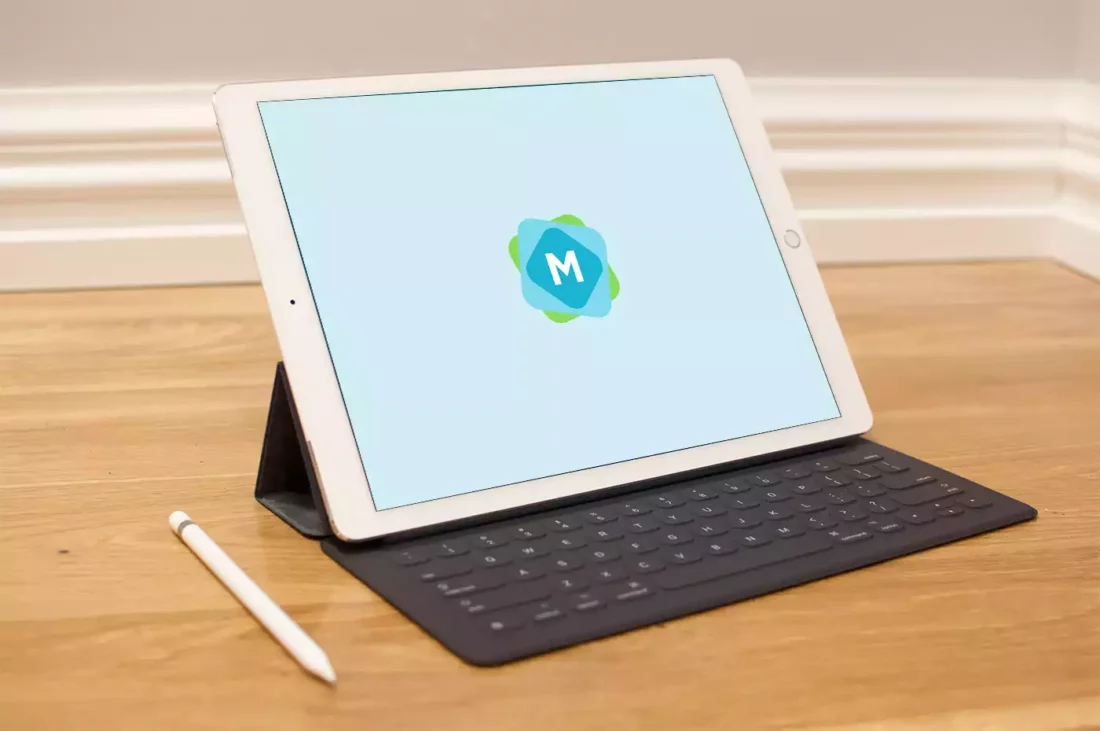iPad Pro, Keyboard & Apple Pencil Mockup | Design Shack