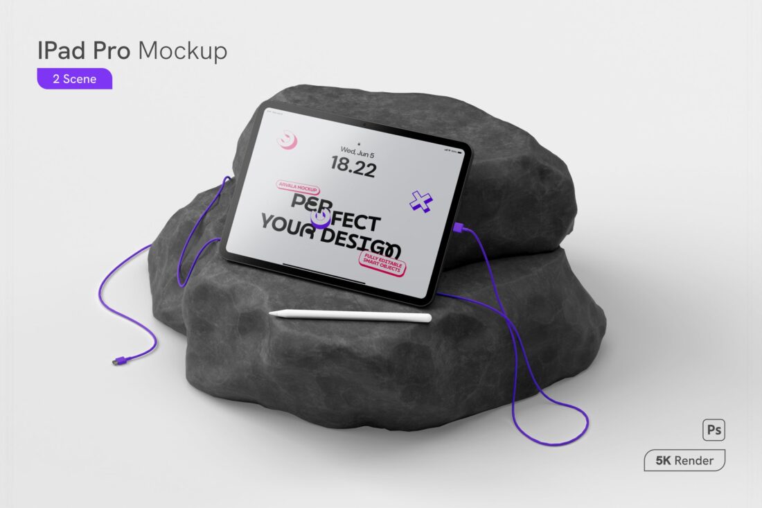 50+ Best iPad Pro Mockups 2025 (Free & Premium) - Shack Design