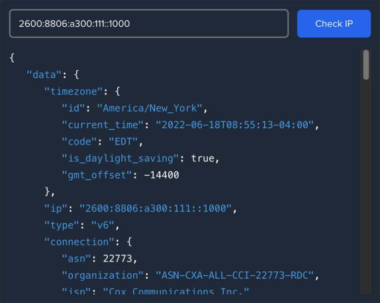 Ipbase: A Geolocation API Packed With Features and Data – Yes Web Designs