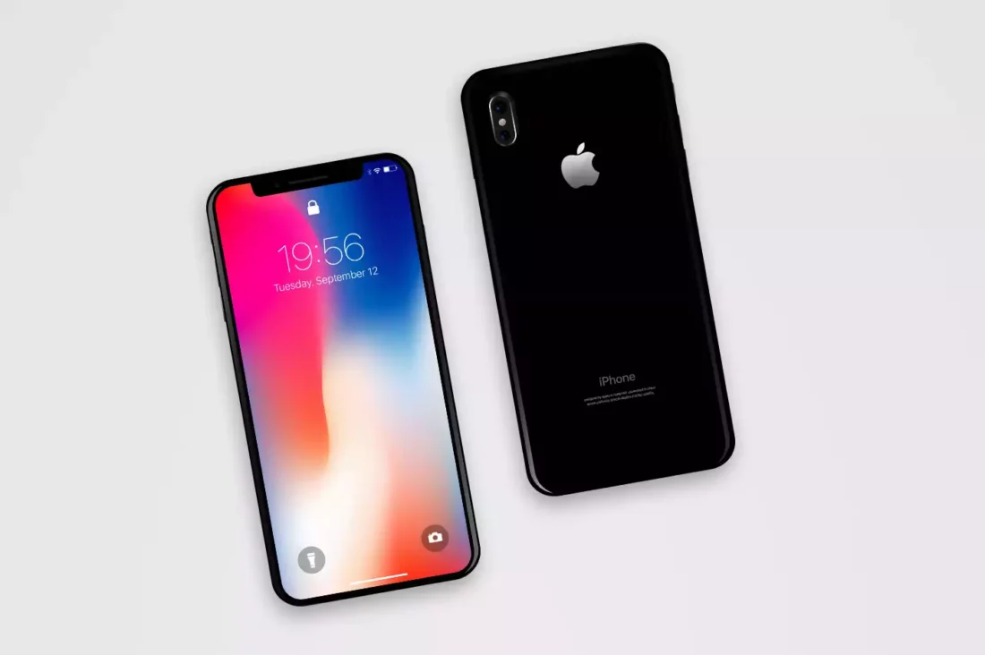 iPhone X Front & Back Mockup PSD | Design Shack