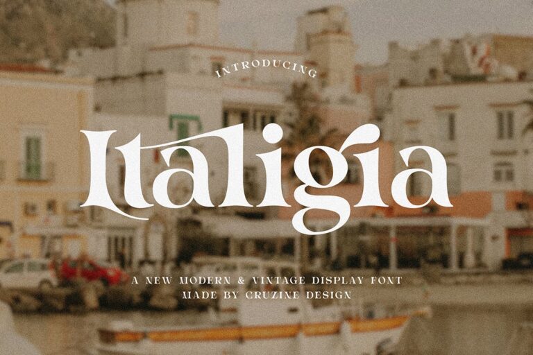 30+ Best Italian Fonts (Italy & Vintage Style Typefaces) | Design Shack