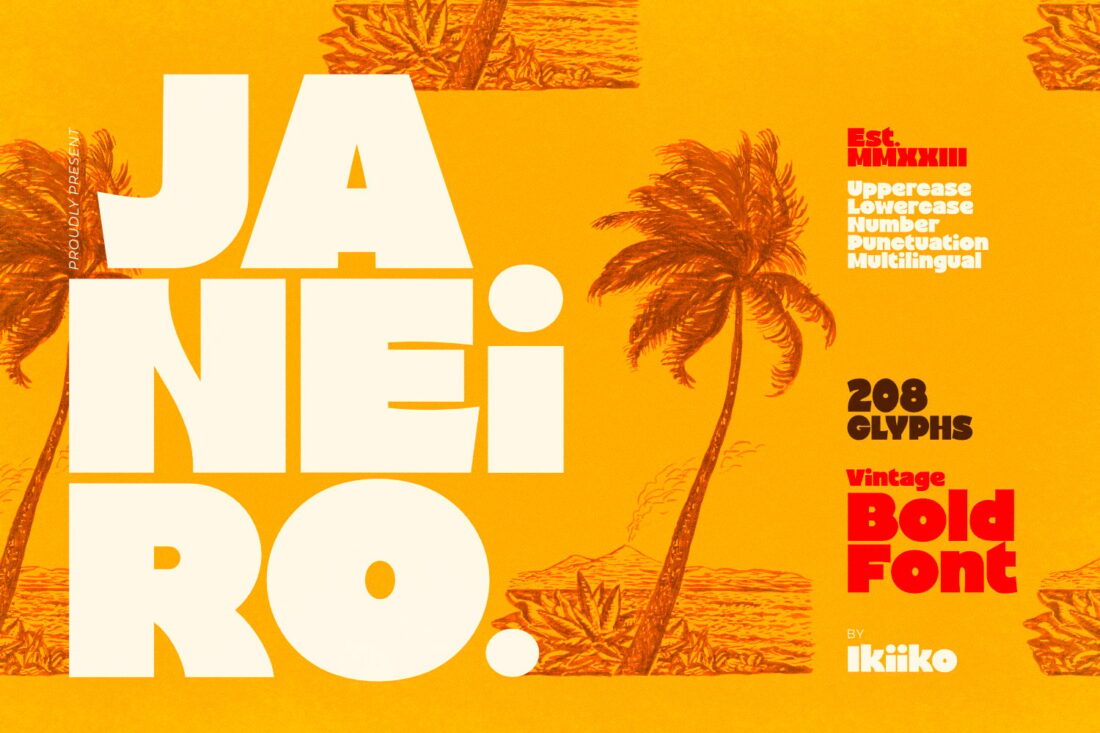 20+ Stunning Brazilian Fonts Full of Rhythm and Flair - Shack Design