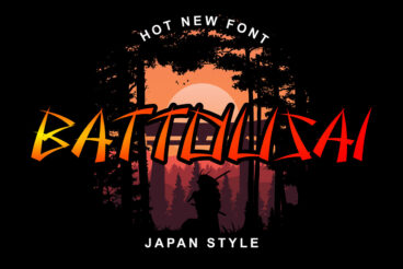 20+ Beautiful Japanese Style Fonts (Japanese Brush, Anime, Pixel Fonts ...