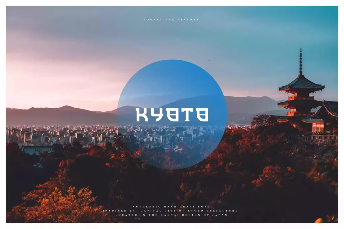Kyoto Japanese Font | Design Shack