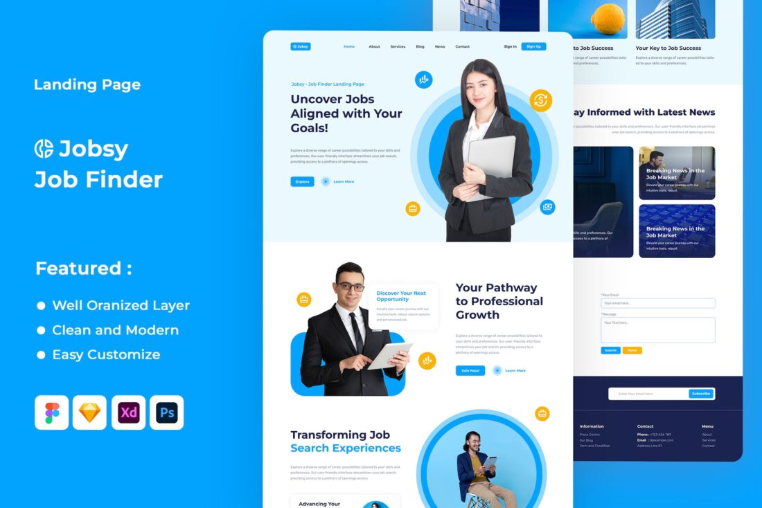 30+ Best Figma Website Templates (For Web Projects) 2024 - Blog of Web ...