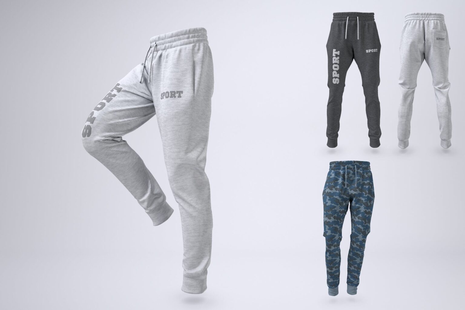 20+ Sweatpants Mockup Templates (Free & Pro) | Design Shack