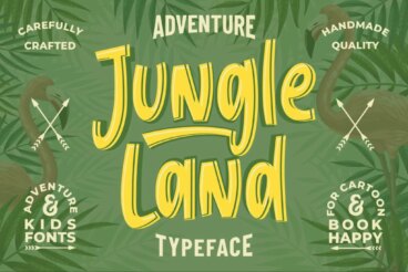 30+ Awesome Jungle & Safari Fonts for Forest-Themed Designs | Design Shack