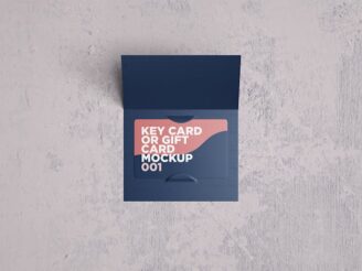 Key Card or Gift Card Mockup | Design Shack