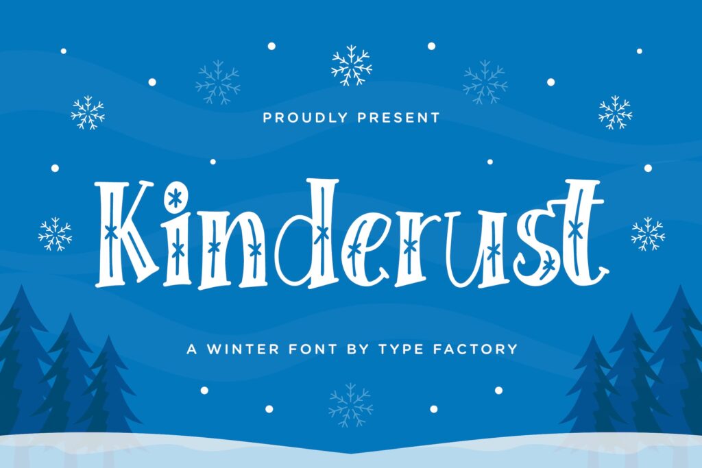 30+ Best Winter, Ice & Snow Fonts (Free & Pro) | Design Shack