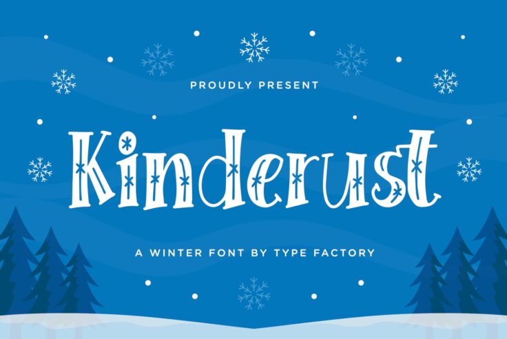 30+ Best Winter, Ice & Snow Fonts (Free & Pro) | Design Shack