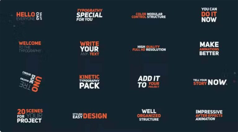 Kinetic Typography: An Eye Catching Font Trend | Design Shack