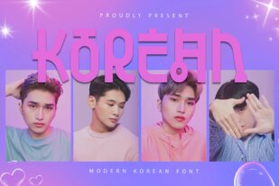 25+ Best Korean Fonts for Aesthetic Designs | Design Shack