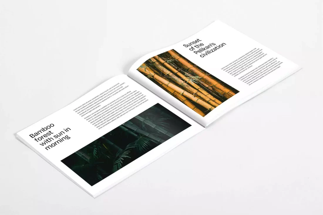 Landscape Catalog Template | Design Shack