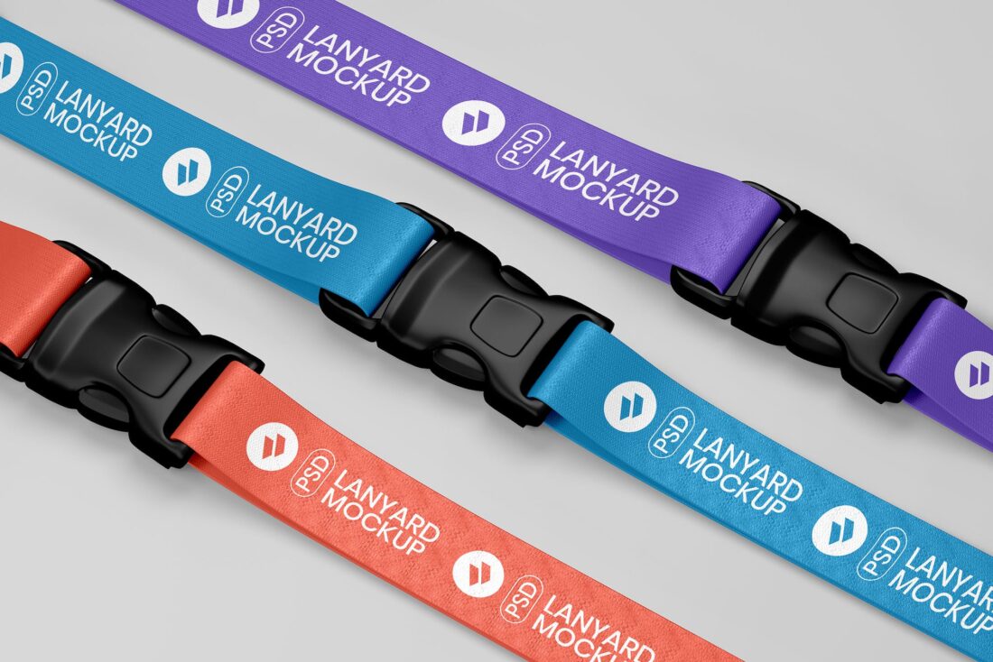 25+ Best Lanyard & Badge Mockup Templates | Design Shack