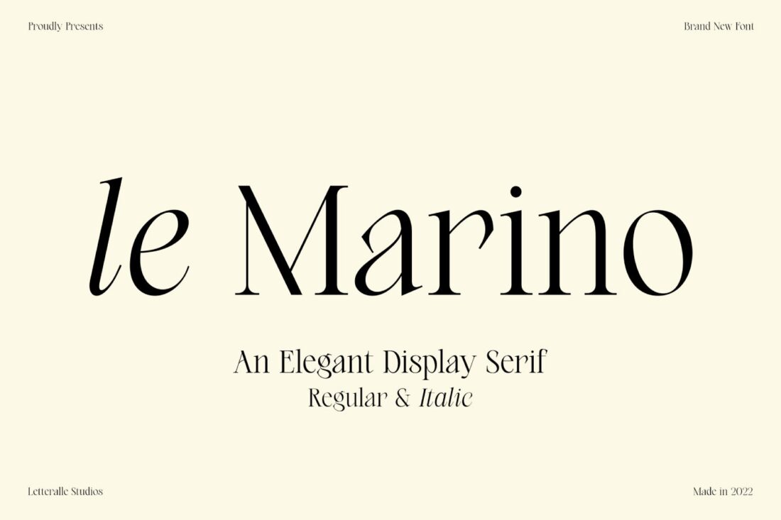 30+ Best Italian Fonts (Italy & Vintage Style Typefaces) | Design Shack