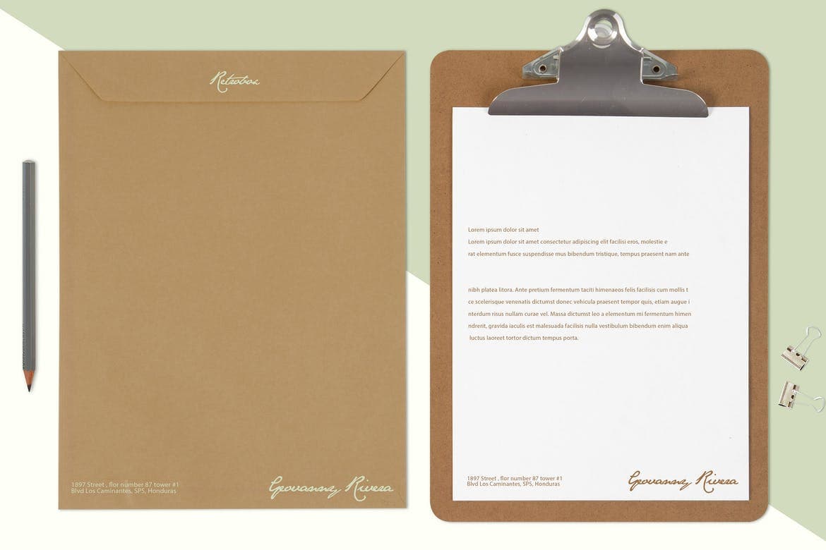 20+ Letterhead Mockup Templates (Free & Pro) | Design Shack
