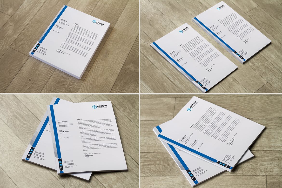 20+ Letterhead Mockup Templates (Free & Pro) | Design Shack