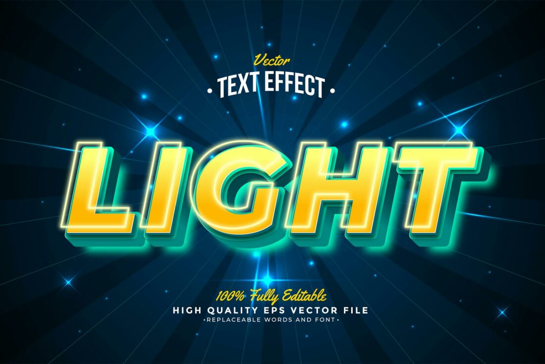 40+ Best Illustrator Text Effects | Design Shack