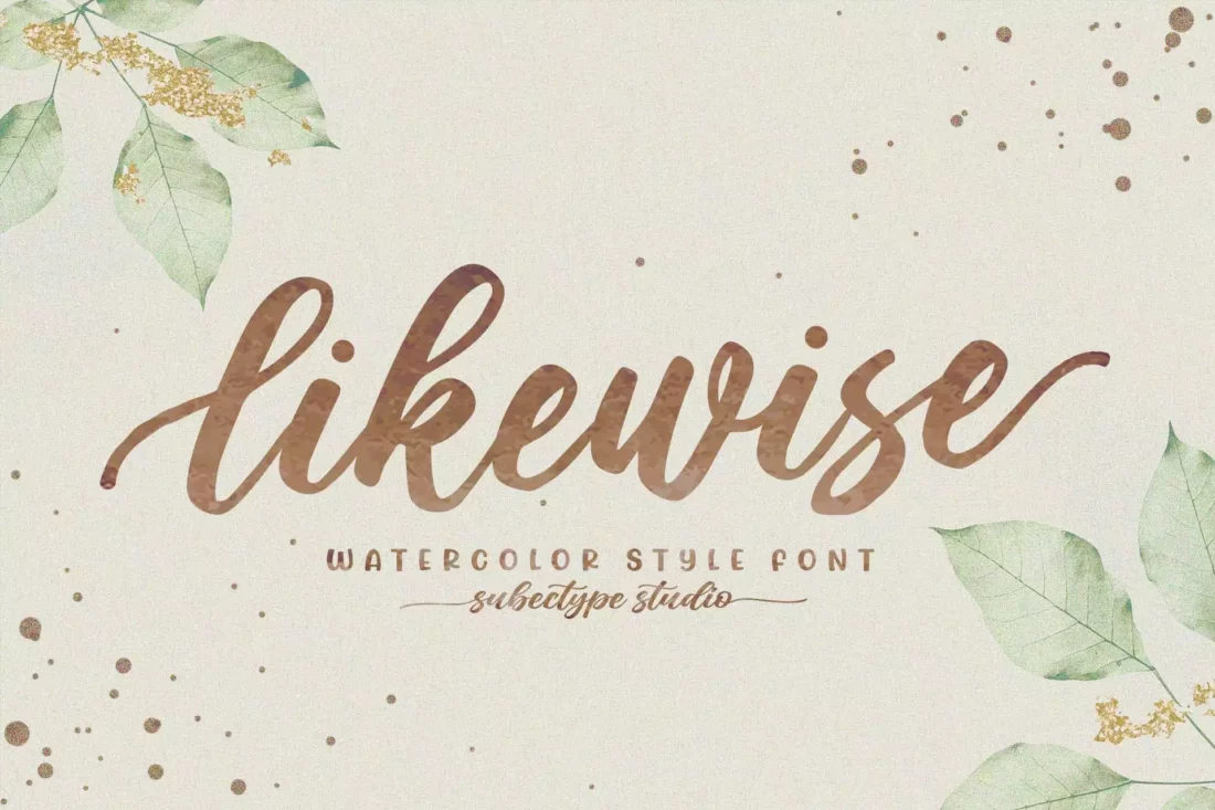 Likewise Font | Design Shack