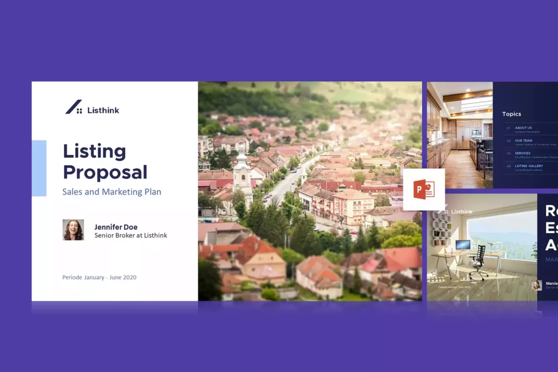 Real Estate Listing Presentation Template | Design Shack