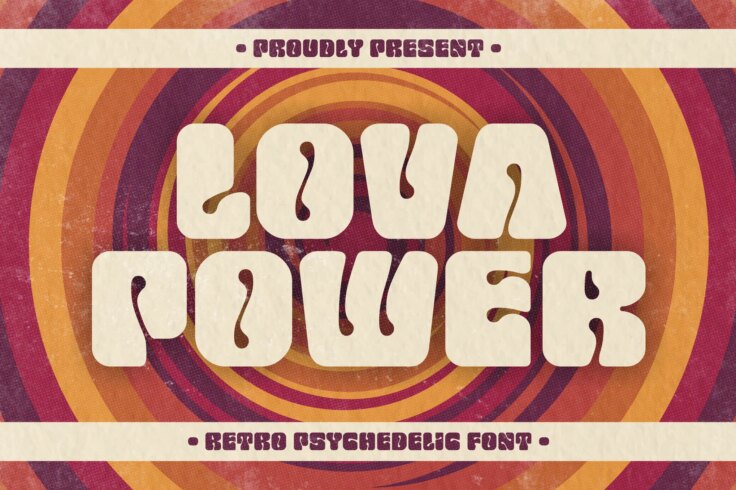 45+ Best Psychedelic Fonts in 2025 (Free & Pro) | Design Shack