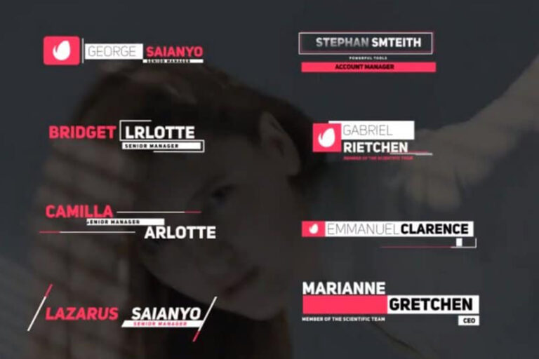 40+ Best Lower Third Templates | Design Shack