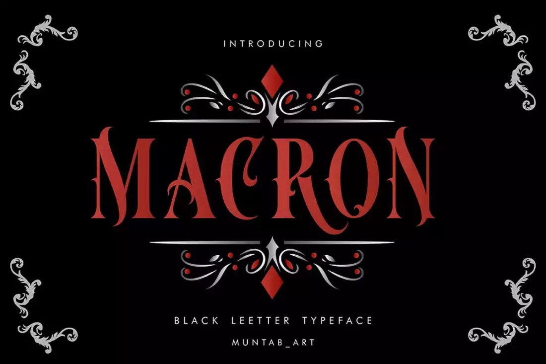 Macron Font | Design Shack