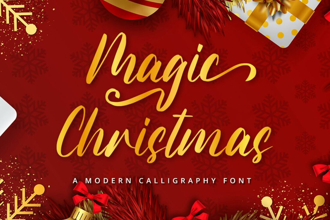 25+ Best Christmas Fonts (& Navidad Typefaces) | Design Shack