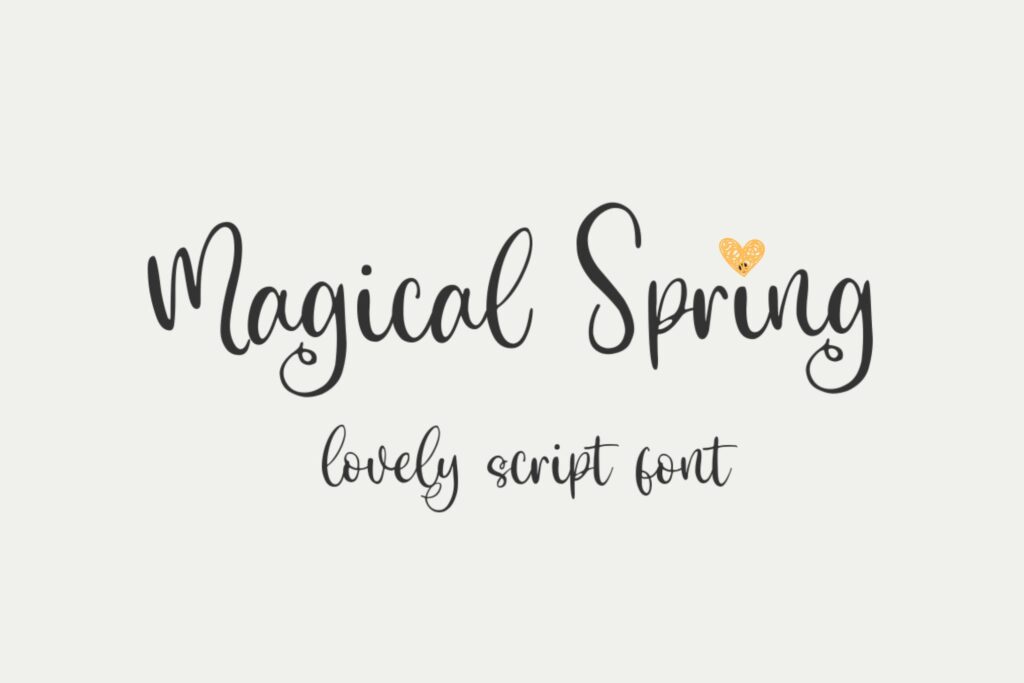 25+ Best Spring Fonts (+ Spring Break Typefaces) – Yes Web Designs