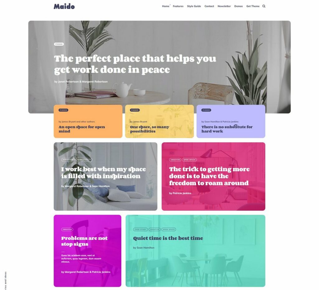 30 Beautifully Designed Ghost Themes | Design Shack