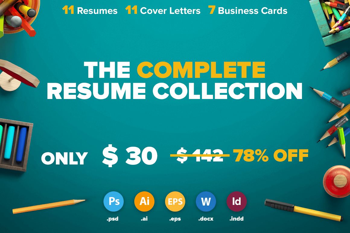 The Best CV & Resume Templates: 50 Examples | Design Shack