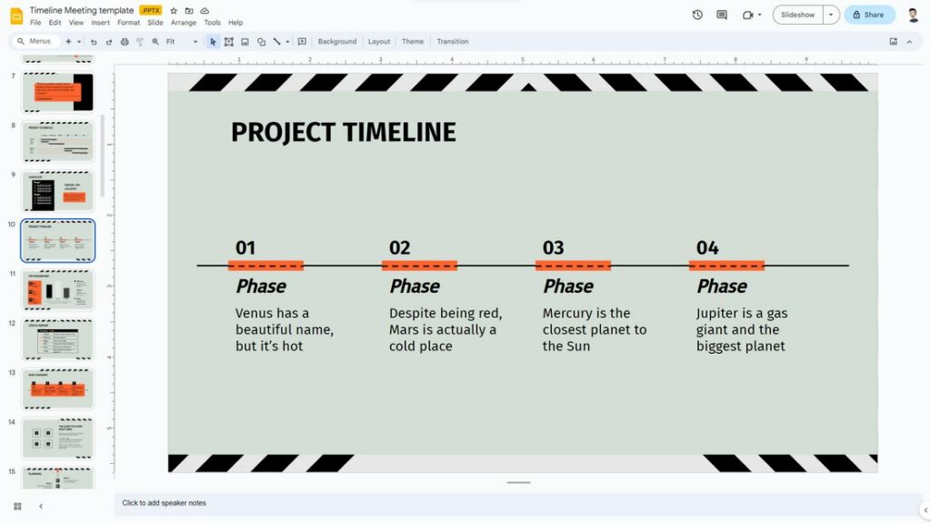 How to Make a Timeline on Google Slides | Design Shack