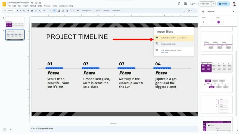 How to Make a Timeline on Google Slides | Design Shack