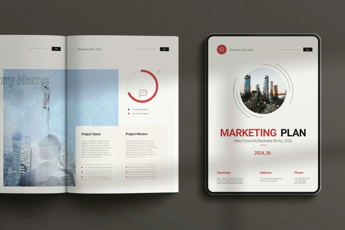 40+ Best Marketing & Sales Brochure Template Examples | Design Shack