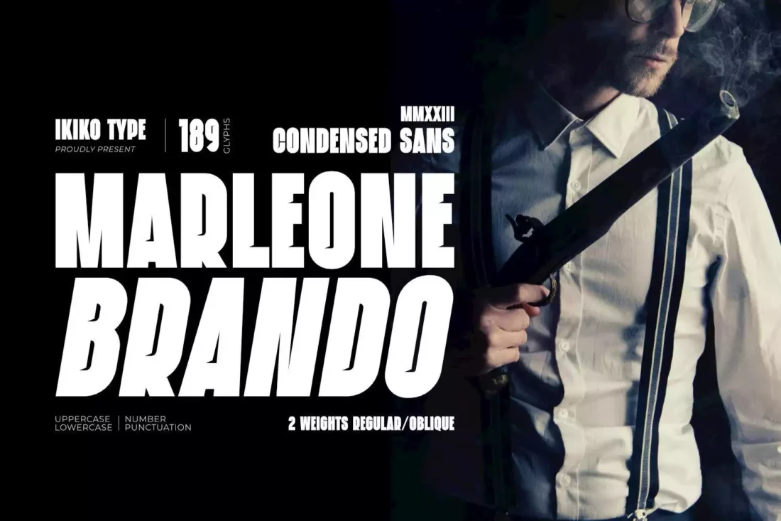 Marleone Brando Font | Design Shack