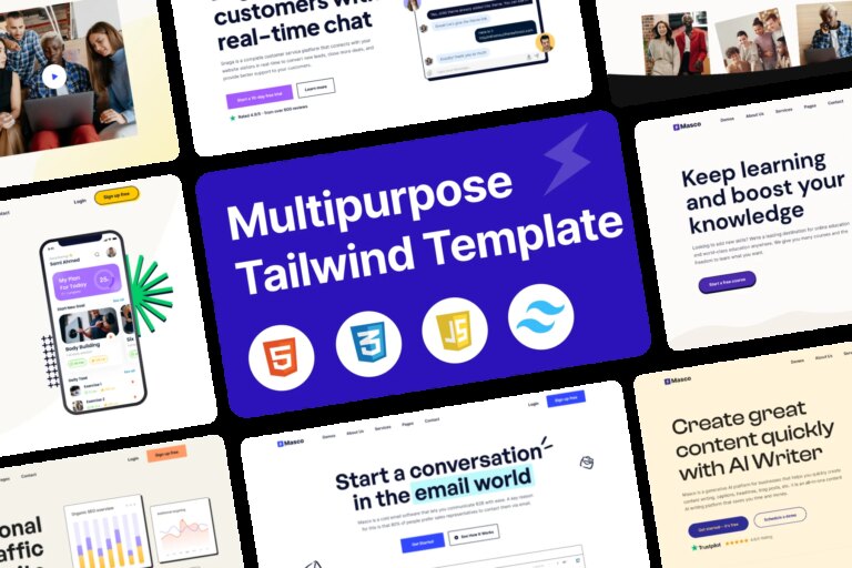 20+ Best Tailwind Templates (Landing Page, Dashboard & More) | Design Shack