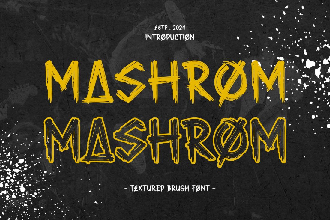 25+ Best Textured Fonts With Unique Designs | Design Shack