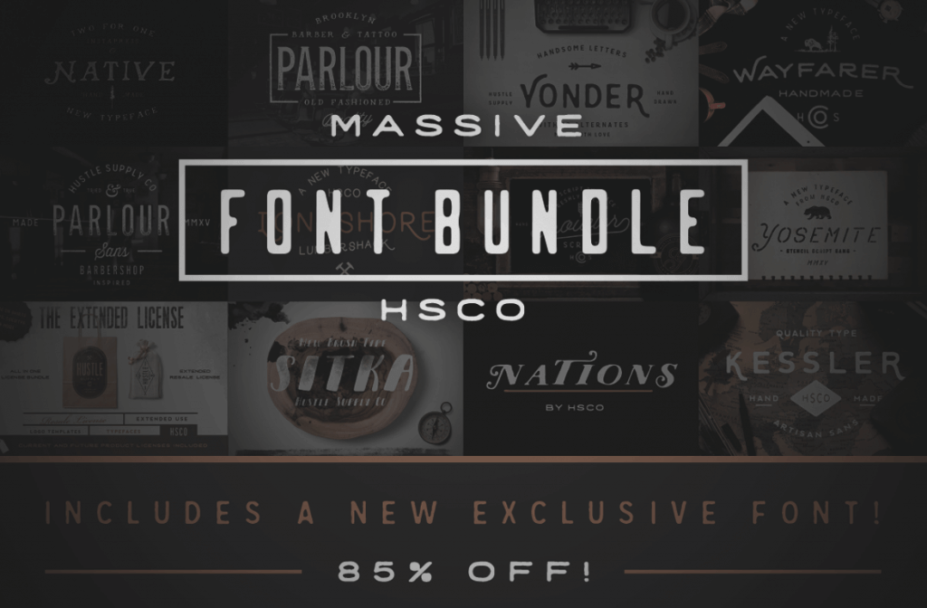 30 Premium Font Bundles | Design Shack