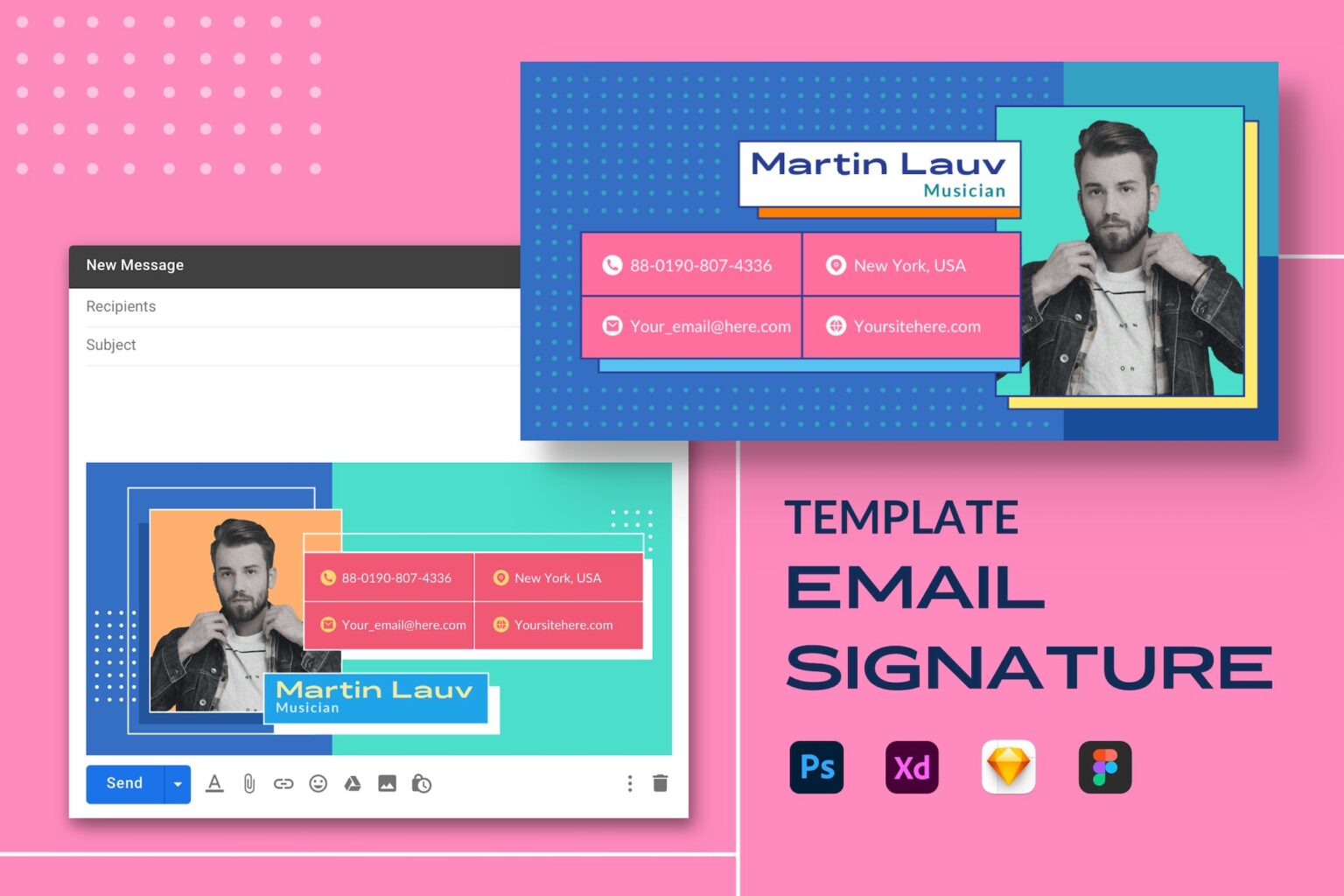 25+ Email Mockup Templates (Newsletters, Signatures, Marketing & More ...
