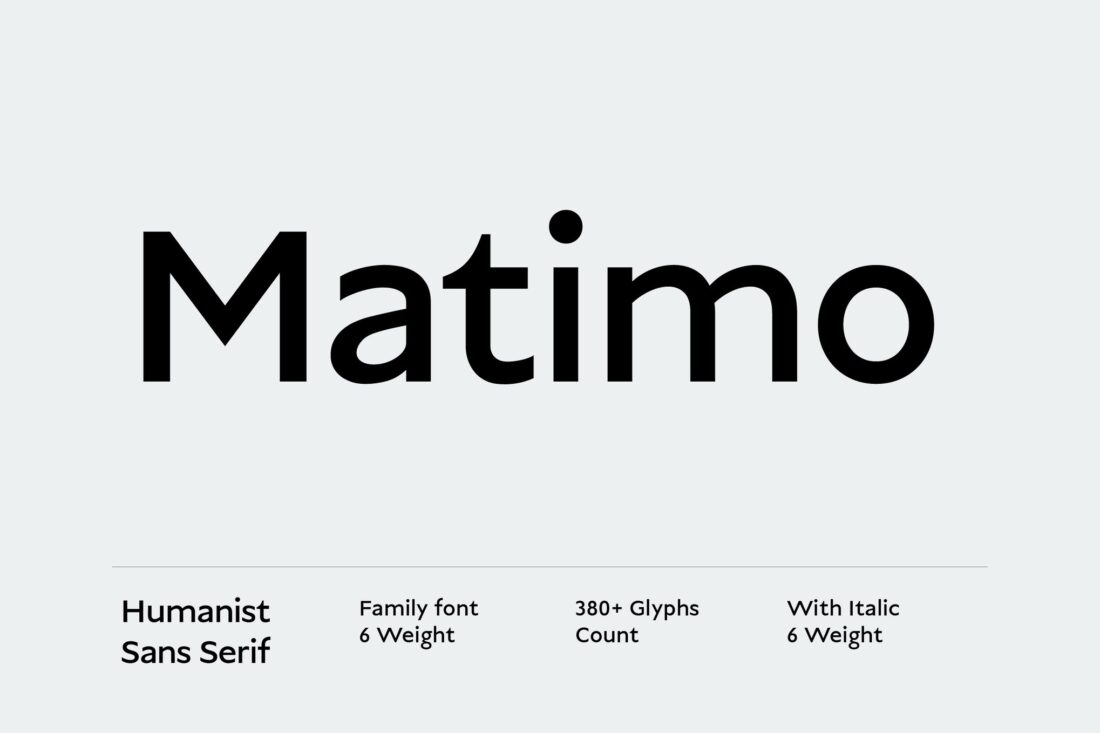 20+ Awesome Humanist Fonts for Friendly, Trustworthy Branding | Design ...