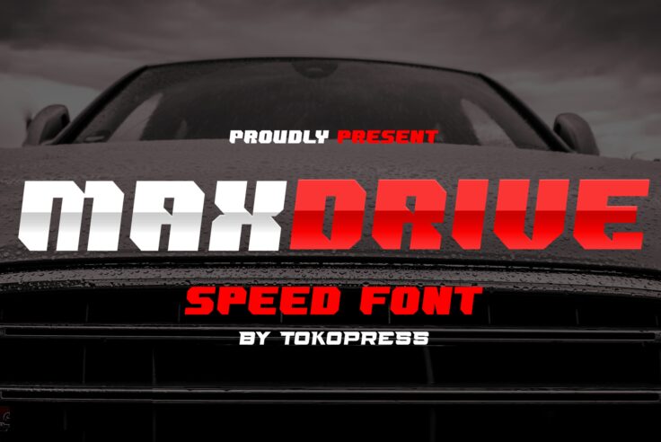 25+ Font Balap Terbaik (Nomor Balap, Font Skrip & Lainnya) - desainae.com