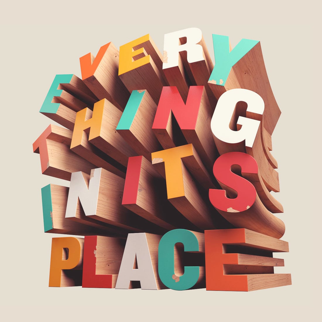 3D Typography An Inspiring Design Trend