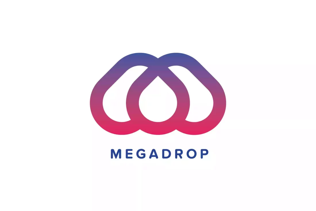 Mega Drop Simple Logo Template | Design Shack
