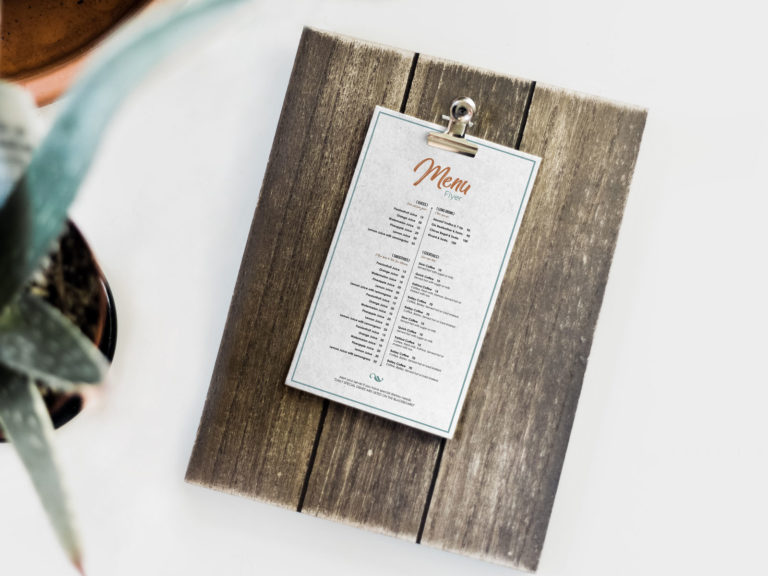 20+ Menu Mockup Templates (Free & Pro) | Design Shack