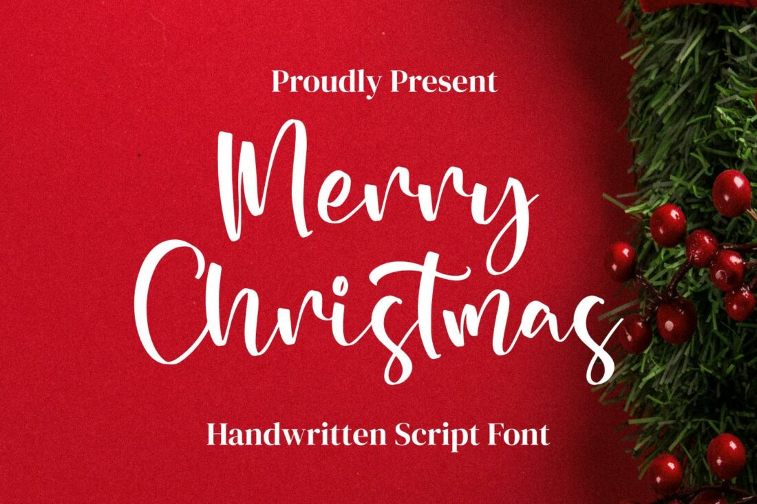 25+ Best Christmas Fonts (& Navidad Typefaces) | Design Shack